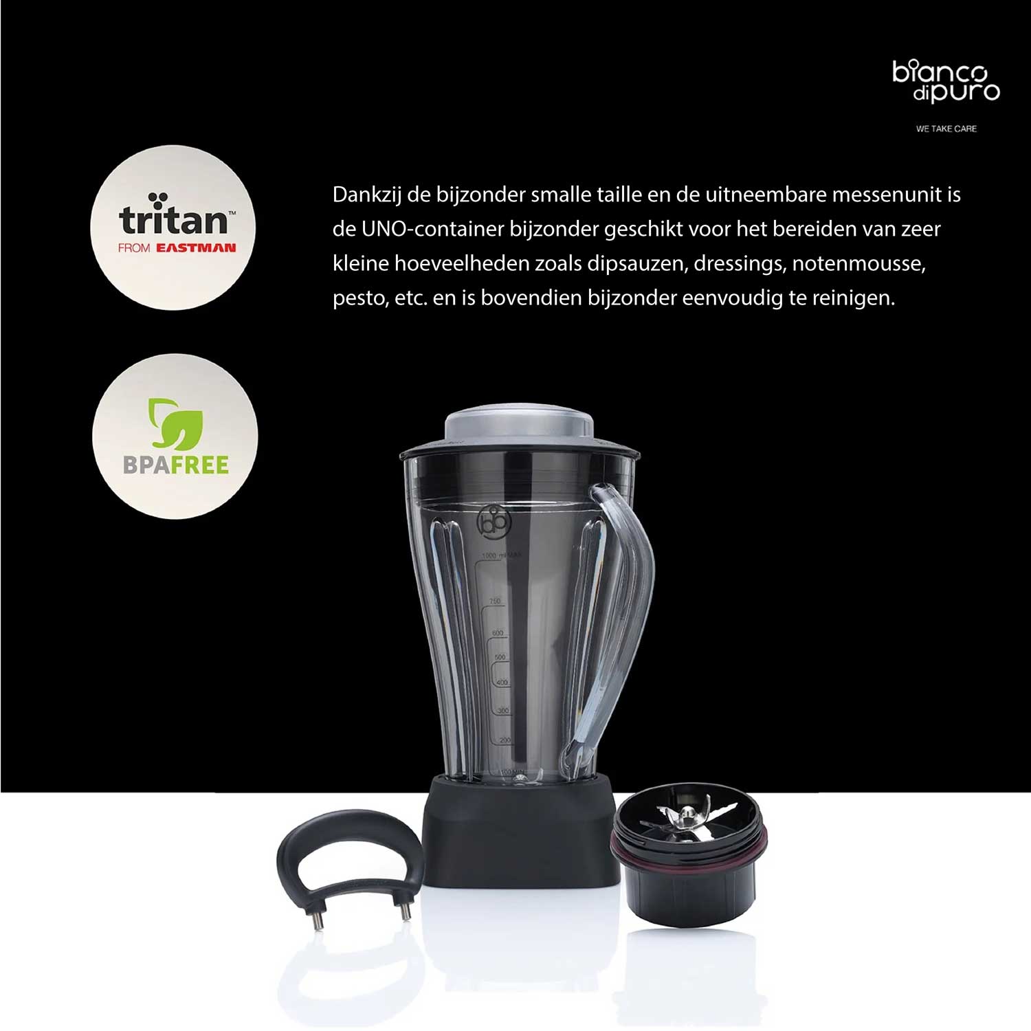 Primo U High Performance Blender - Bianco Di Puro